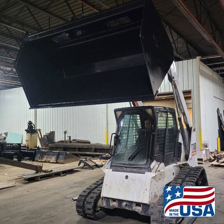 96" Heavy Duty Bulk Material High Volume Bucket - KMK Welding and ...